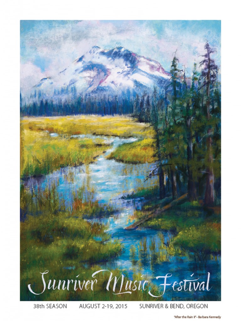 Barbara Kennedy: Sunriver Music Festival 2015 Poster Artist - Cascade ...