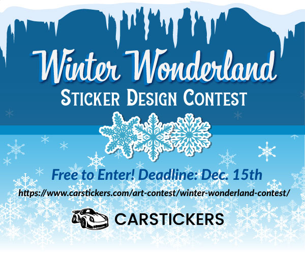 Winter Wonderland Sticker Design Contest - Cascade Arts & Entertainment